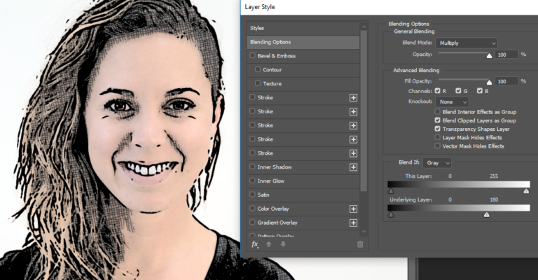 Photoshop: Cartoon/Drawing Effect (Three Methods) – LBMS Media Lab
