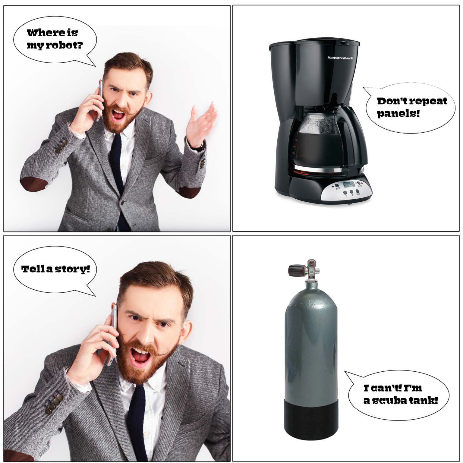 Four Panel Comic – LBMS Media Lab